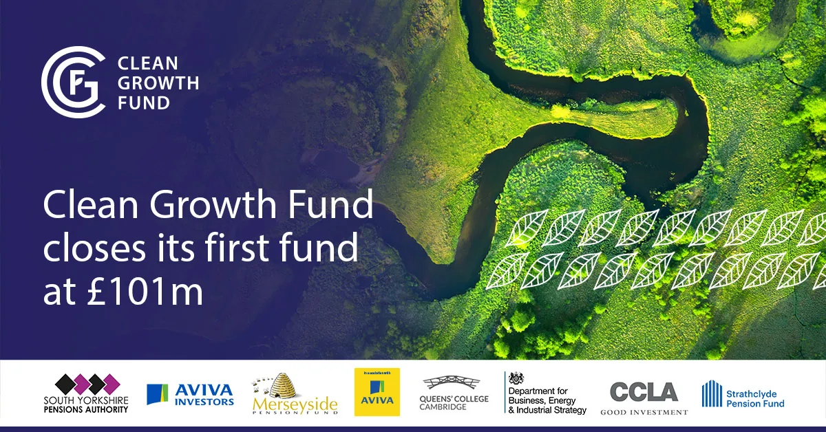 The Clean Growth Fund achieves £101 million final close | Clean Energy ...