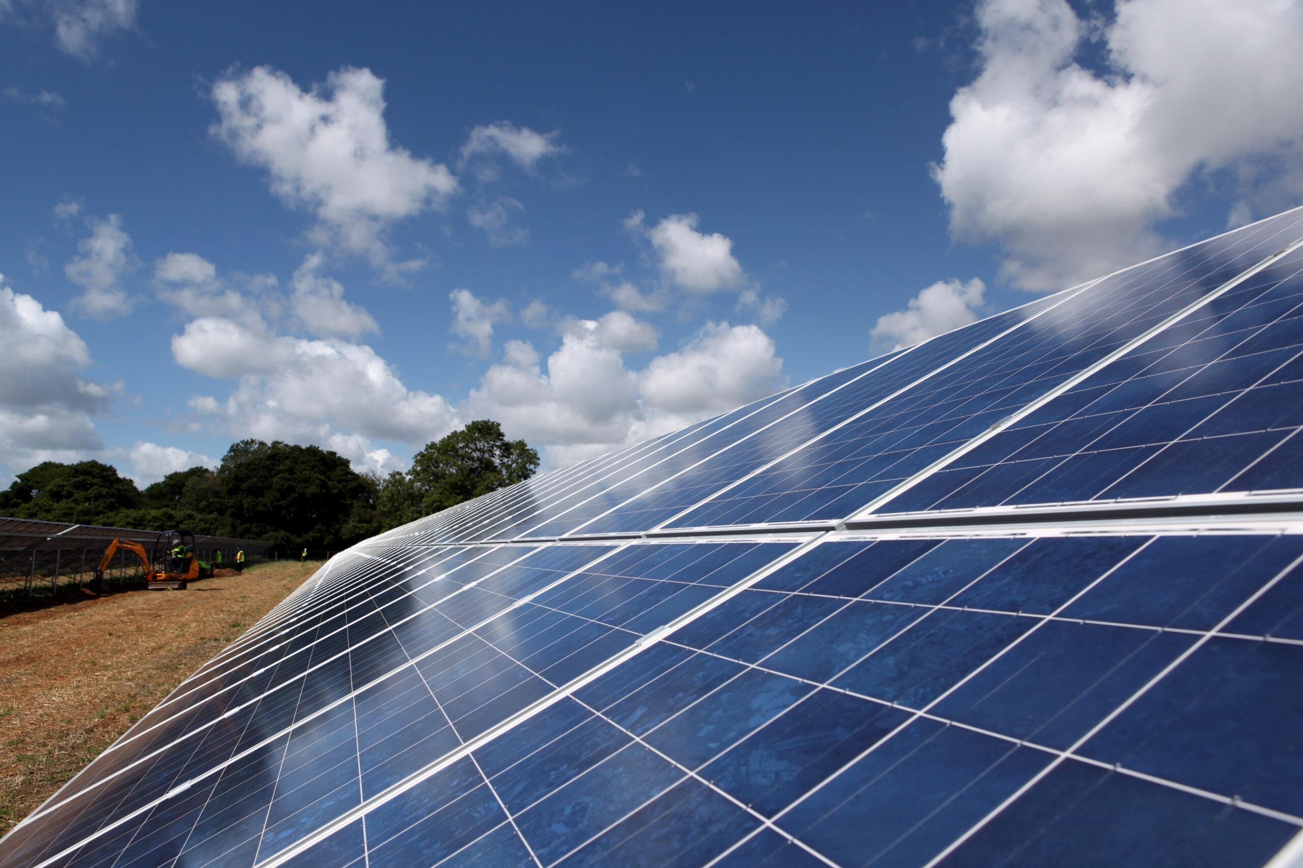 Anesco breaks ground on 110 MW ground mount solar for Gresham House ...